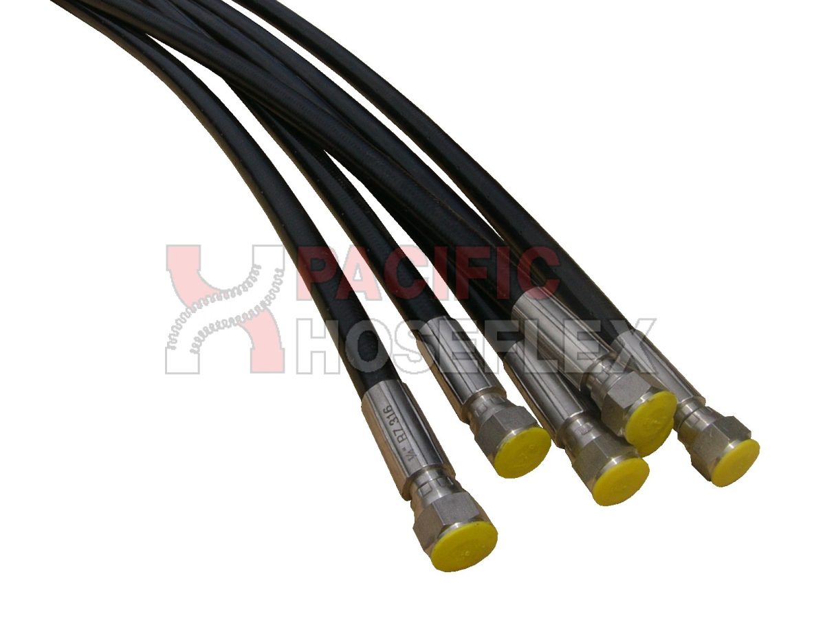 Gas Quality PTFE High Flex High Pressure Hoses | Pacific Hoseflex Gas Quality PTFE High Flex High Pressure Hoses | Pacific Hoseflex