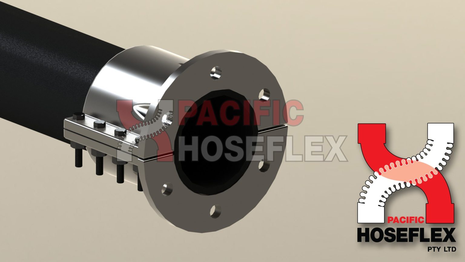 Muff Coupling Industrial Rubber Hose | Hoses | Pacific Hoseflex