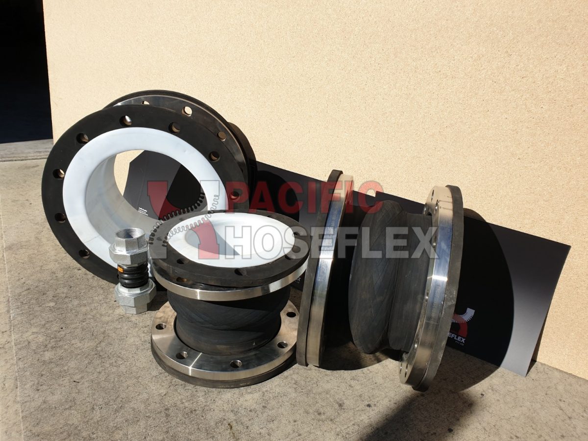 PTFE Lined Rubber Expansion Joints - Pacific Hoseflex