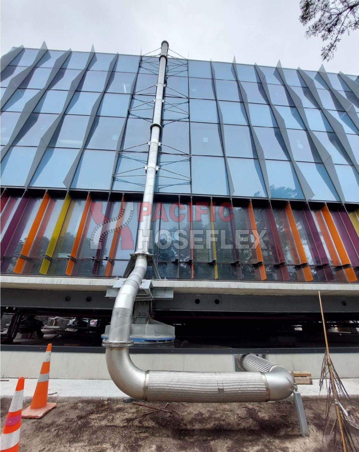 VITALFLEX® Seismic Joints V Shape | Pacific Hoseflex Expansion Joints