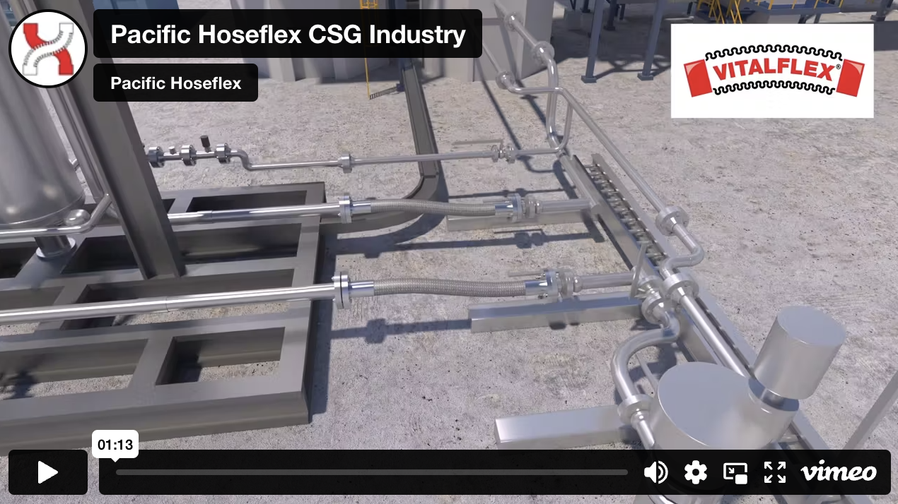 Pacific Hoseflex | CSG Industry | VAPFLEX and VITALFLEX® - Pacific Hoseflex