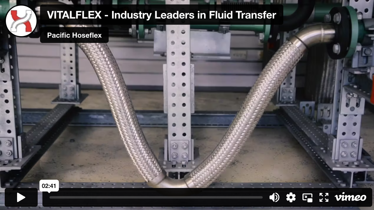 VITALFLEX – Industry Leaders in Fluid Transfer - Pacific Hoseflex
