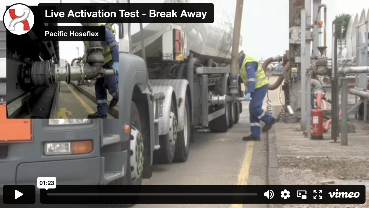 KLAW Break Away – Live Activation Test - Pacific Hoseflex